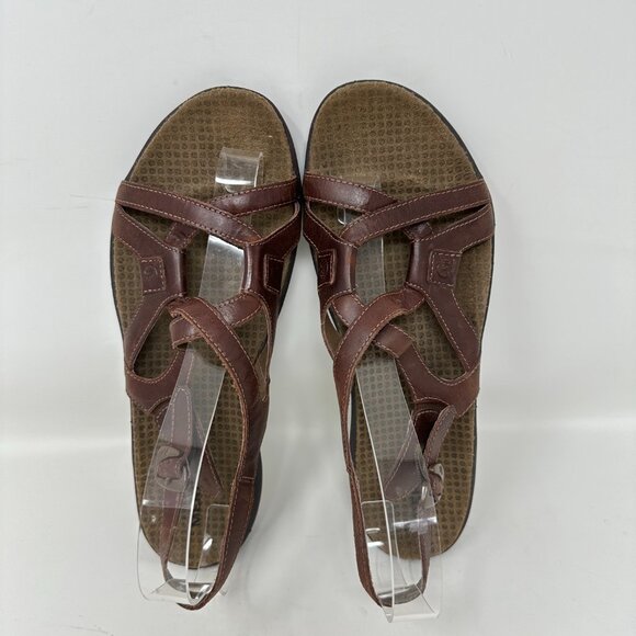 Merrell | Shoes | Merrell Leather Ankle Strap Sandals Womens 9 | Poshmark